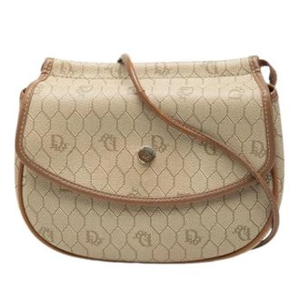 Dior Pre-owned Vintage Canvas Crossbody Bag - - Pre-owned - Damen - Beige - ONE SIZE