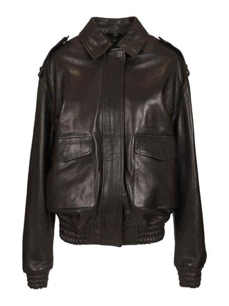 Arma Blouson En Cuir - Noir