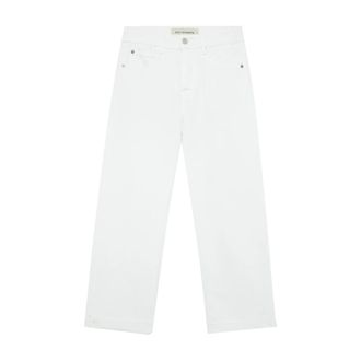 Roy Rogers Wei&szlig;e Boyfriend Jeans mit Besticktem Logo - - Jeans - Damen - Wei&szlig; - W29