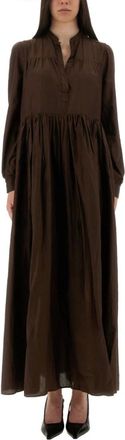 Aspesi Femme, Robes, Brun, Taille: 38 FR Robes Maxi