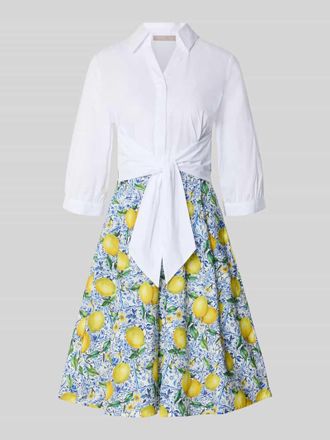 Christian Berg Minikleid im 2-in-1-Look