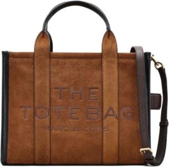 Marc Jacobs Femme, Sacs, Brun, Taille: ONE Size The Suede Medium Tote Bag