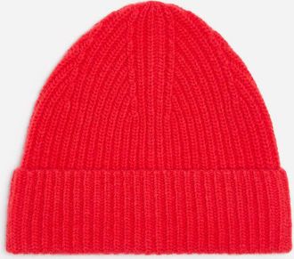 Arket Woll-Beanie -Rot