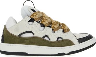 Lanvin Homme, Chaussures, Multicolore, Taille: 40 EU Curb Leather Baskets