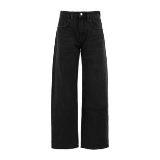 Icon Denim Los Angeles Bea Wide-Leg Jeans - - Jeans - Damen - Schwarzk - W24