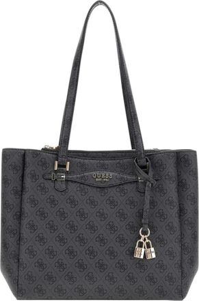 Guess Femme, Sacs, Gris, Taille: ONE Size Katya Multi Comp Tote
