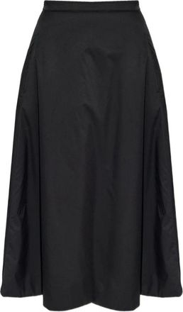 Add Femme, Jupes, Noir, Taille: 40 FR Jupe trap&egrave;ze rembourr&eacute;e