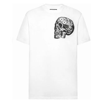 Philipp Plein T-Shirts - - Tops - Herren - Wei&szlig; - M
