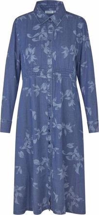 Masai Femme, Robes, Bleu, Taille: 36 FR Shirt Robes