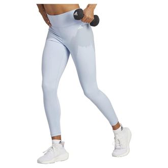 adidas Damen Training Essentials High-Waisted 7/8 Leggings, blue dawn, M