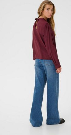 Kaffe Langarmbluse Langarm-Bluse KArea