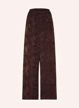 Claudie Pierlot Claudie Pierlot Jacquard-Hose braun