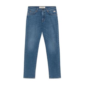 Roy Rogers Dunkle Waschung Slim Fit Jeans mit Kontrastn&auml;hten - - Jeans - Herren - Blau - W32