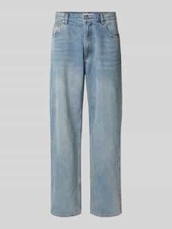 Review Baggy Fit Jeans in lockerer Passform mit Eingrifftaschen