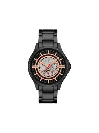 A|X Armani Exchange RUnde Multifunction 44mm - Grau