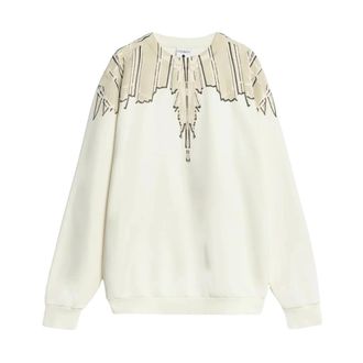 Marcelo Burlon Sweatshirt - - Sweatshirts & Hoodies - Herren - Beige - L