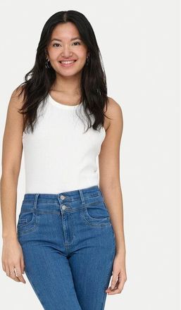 Only Top Val 2-Way 15371705 Wei&szlig; Slim Fit