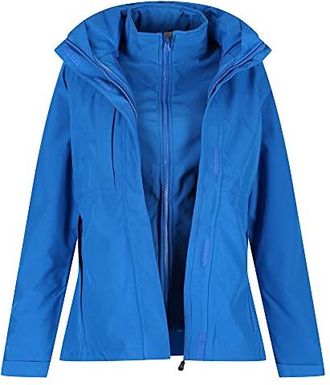 Regatta Kingsley 3 in 1 Jacket Veste, Bleu (Bleu Oxford/Bleu Oxford int&eacute;rieur), 38 Femme