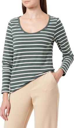s.Oliver Damen T-Shirt Langarm Green 34