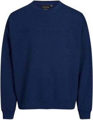 Canada Goose Sweat ample &agrave; broderie ton sur ton