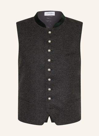 Grasegger Trachtenweste Aurach Slim Fit grau