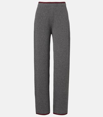 Gucci Pantalon en laine mélangée