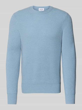 FTC Strickpullover aus Kaschmir mit Rundhalsausschnitt