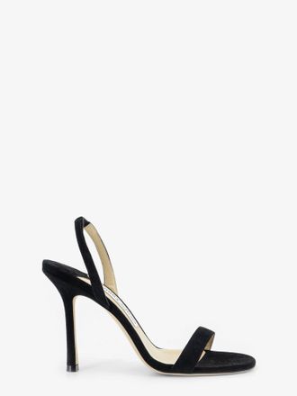 Jimmy Choo London Jenn 100 suede sandals - JIMMY CHOO - gender_Woman
