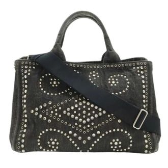 Prada unisex, Pre-owned, Noir, Taille: ONE Size Sac &agrave; main Vintage Pre-owned