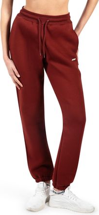 Smilodox Jogginghose Damen Laurena, Regular Fit Sweathose mit Kordelzug am Bund, Metallabel, angenehmem Material, B&uuml;ndchen an den Beinabschl&uuml;ssen, Bequeme Frei