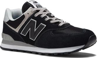 New Balance Homme, Chaussures, Noir, Taille: 36 1/2 EU Baskets &agrave; dessus synth&eacute;tique et semelle en caoutchouc