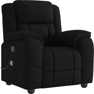 vidaXL Massagesessel Schwarz Stoff - Vidaxl