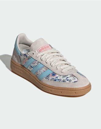 adidas Originals Liberty Handball Spezial - Chaussures - Blanc cass&eacute;/bleu glacier/caoutchouc