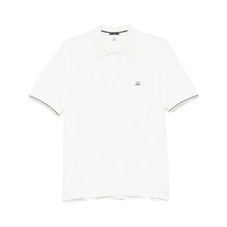 C.P. Company C.p. Company, Homme, Tops, Blanc, Taille: XL Polo Tacting