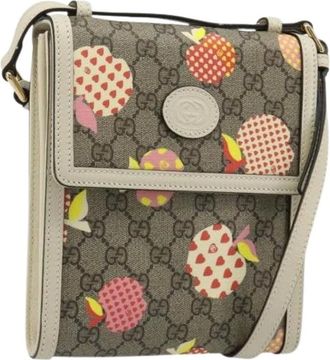 Gucci Sac bandouli&egrave;re vintage GG Canvas Pre-owned - Femme - Pre-owned - Multicolore - Taille: ONE Size