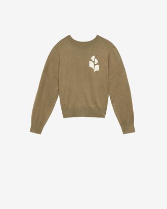 Isabel Marant Pull Marisans - Femme - Kaki - Taille34 - Marant &Eacute;toile