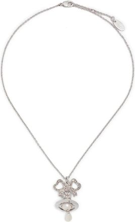 Vivienne Westwood collier serti de cristaux - Argent