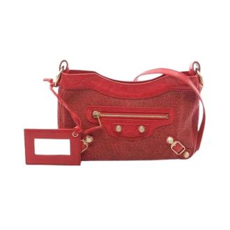 Balenciaga Sac bandouli&egrave;re vintage doccasion - Femme - Pre-owned - Rouge - Taille: ONE Size