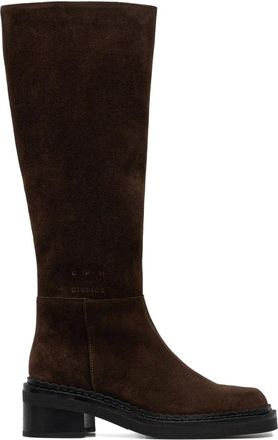 Copenhagen suede knee-high boots - Braun