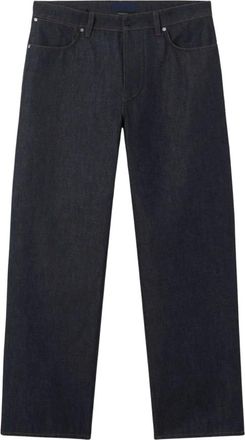 Stone Island Homme, Jeans, Bleu, Taille: W33 Jean ample &agrave; cinq poches