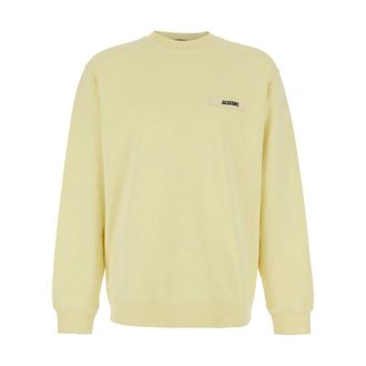 Jacquemus Herren, Sweatshirts & Hoodies, Gelb, LGr&ouml;&szlig;e
