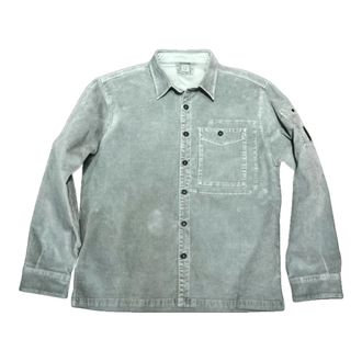 C.P. Company Corduroy Lens Overshirt - - Shirts - Herren - Grau - S