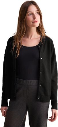 Cecil Damen B253907 College Cardigan, Schwarz, L EU