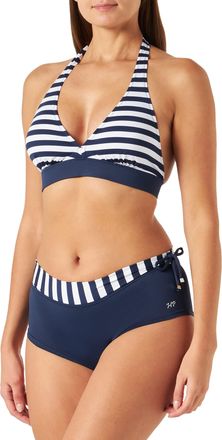 Haute Pression Haute pression A2021/3021, Maillot de bain 2 pièce Femme, Bleu (Rayé Marine), 42 (Taille Fabricant: 42C)