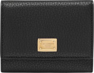 Dolce & Gabbana Femme, Accessoires, Noir, Taille: ONE Size Portafoglio