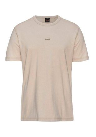 HUGO BOSS T-Shirt Tokks mit BOSS ORANGE Markenlabel