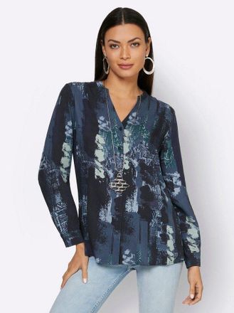 Cr&eacute;ation L Klassische Bluse Bluse Langarm