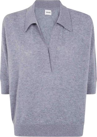 Khaite Poloshirt - Grau