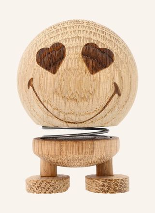 Hoptimist Dekofigur Smiley Love Small braun