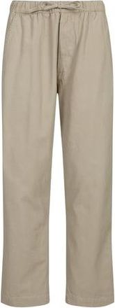 Bellerose Pantalon droit en coton m&eacute;lang&eacute;